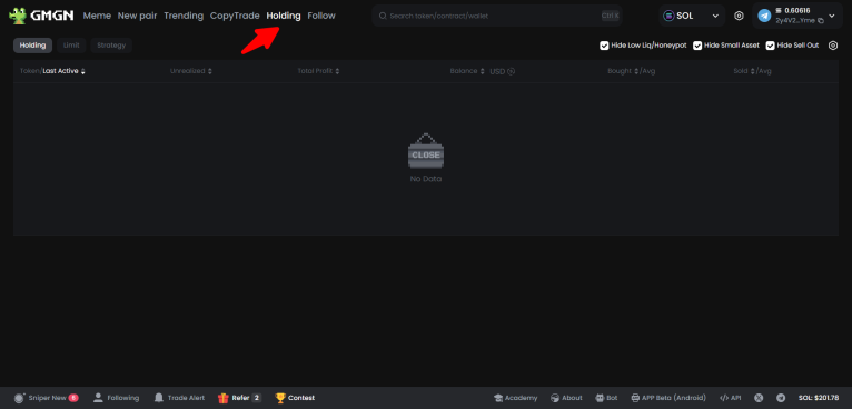 How To Use GMGN.AI Trading Bot (Full Beginner Guide) – Crypted.io ...
